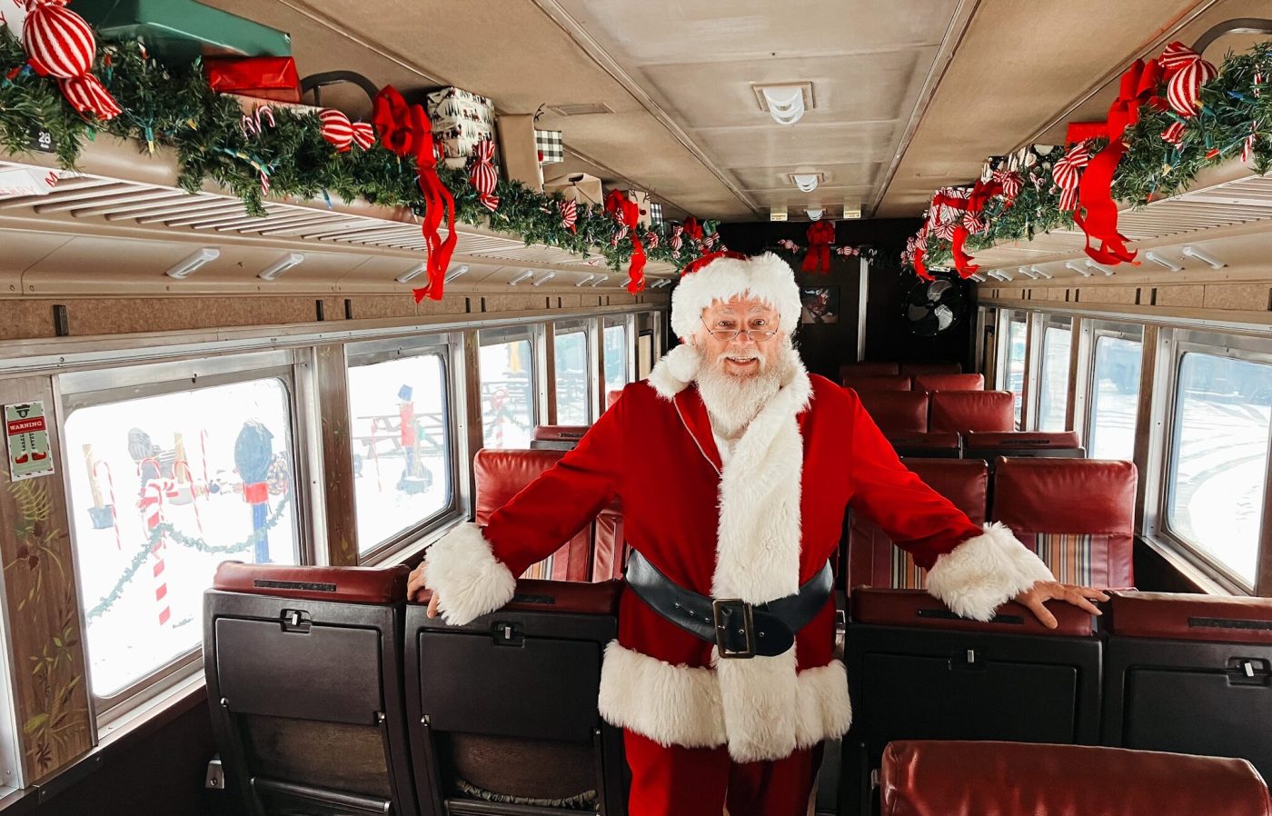 The Candy Cane Express | Saratoga Corinth & Hudson Railway